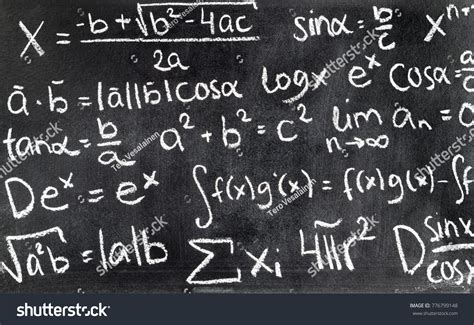 Lab Chalkboard Equation Images Stock Photos Vectors Shutterstock