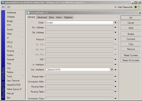 Galang Blog Konfigurasi Firewall Pada Mikrotik