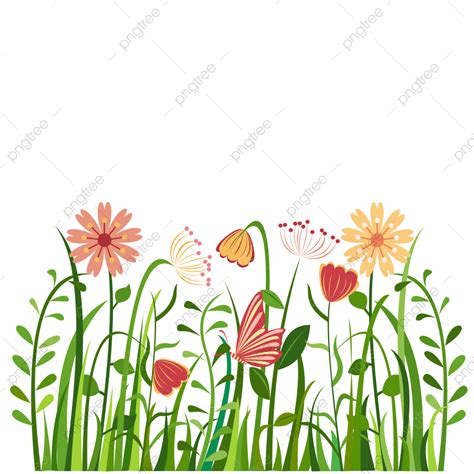 Cartoon Grass Clipart Vector Vector Cartoon Grass Element Cartoon