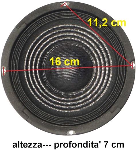 Woofer 100 Mm 4 Pollici Woofer Em 100 Mm 4 Pollici Per Casse Hi Fi 8