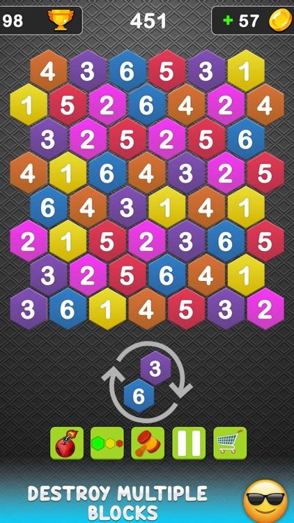 Hexa Merge Puzzle By Muhammad Kamran Afzal