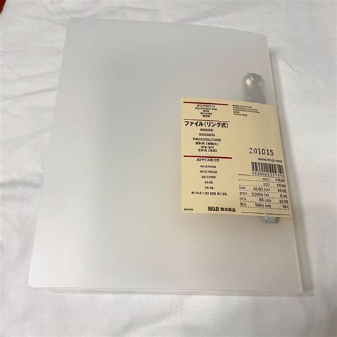 Muji A5 File Folder Binder Hobbies Toys Stationery Craft Stationery Babe Supplies On