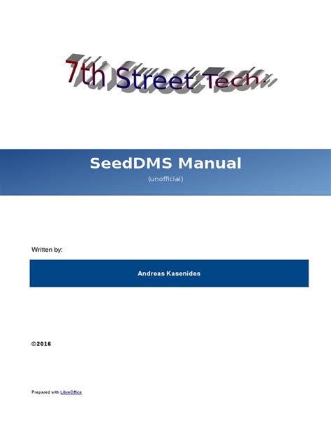 Seeddms Manual 20161129 Php Web Server