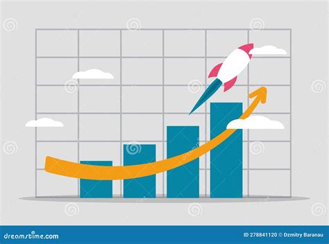 Exponential Graph Line Vector Doodle Simple Icon