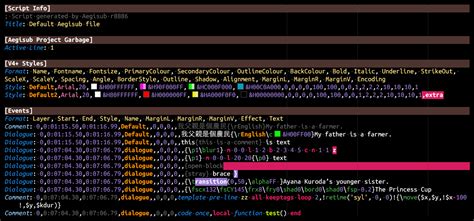 Github Jfcherng Sublimest Ass Assssa Subtitles Syntax Highlight
