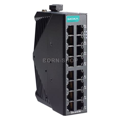 Коммутатор MOXA EDS-2016-ML — купить, цена, отзывы, характеристики