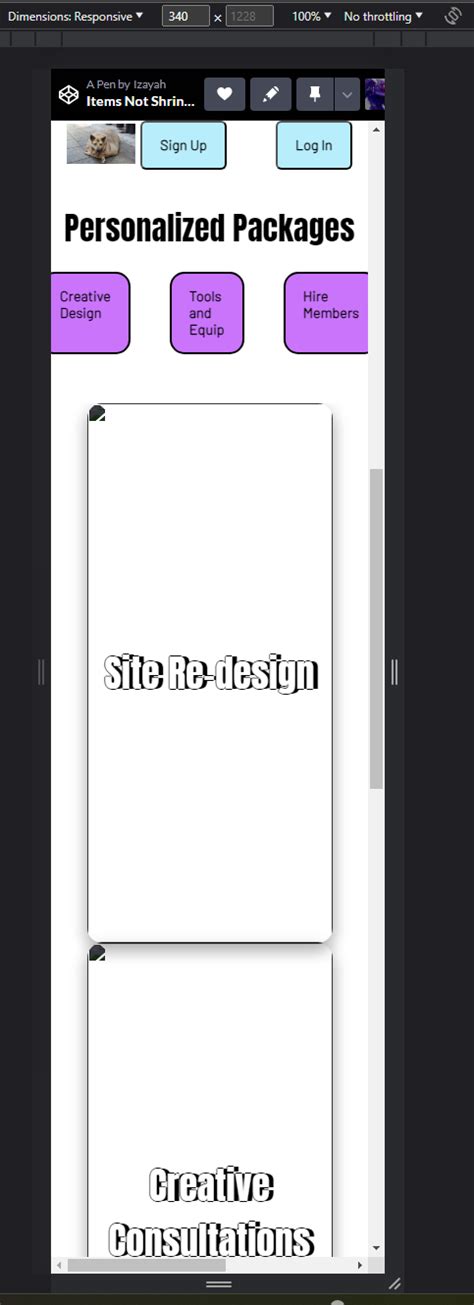 Html My Website Is Responsive On Codepen But Not Locally How Do I