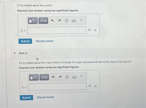Solved What Torque Must Be Applied To This Object To Give It Chegg