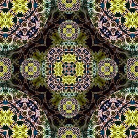 Premium Photo Seamless Abstract Symmetrical Pattern