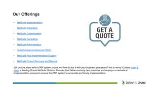 Oracle NetSuite Solution Provider Pptx