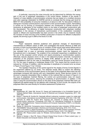 Signal Processing With Frequency And Phase Shift Keying Modulation In Telecommunications PDF