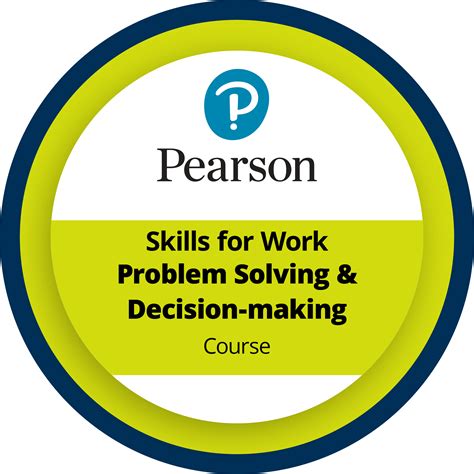 Skills For Work Problem Solving And Decision Making Credly