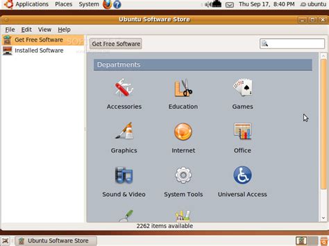 Ubuntu 910 Alpha 6 Has Ubuntu Software Store Softpedia