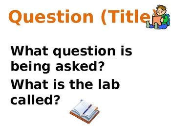How To Write A Lab Report PPT By Sensational Science Stars TpT