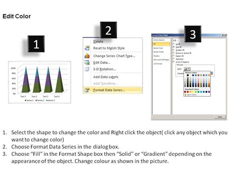 Pyramid Percent Stacked Column Chart Data Driven Powerpoint Templates Template