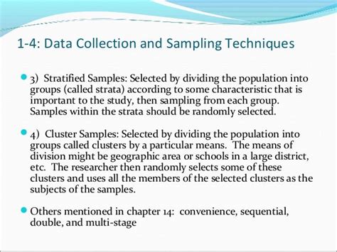 1 4 Data Collection And Sampling