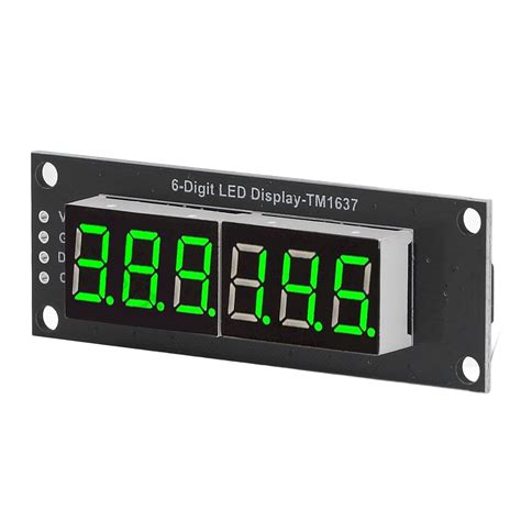 JWB LED Digital Display Tube In Bit Segment TM LED Clock Display Module With Green