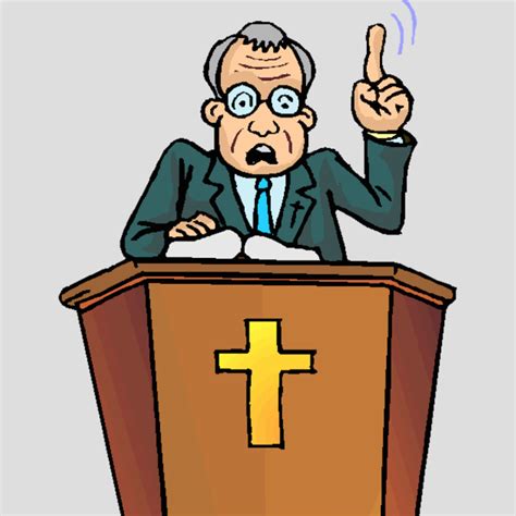 Clipart Image Of A Minister