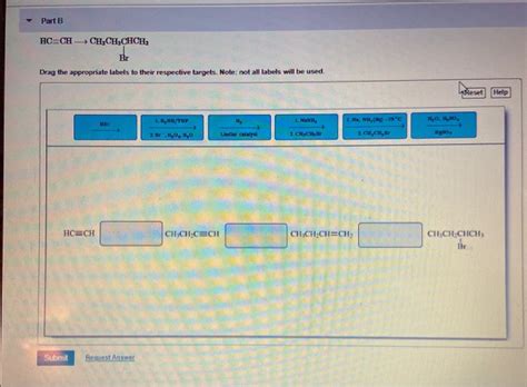 Solved Part A HC CH2 CHỊCH CHỊCH CCH Drag the appropriate Chegg com