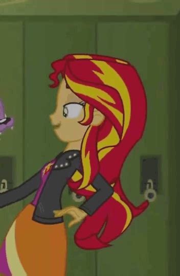Sunset Shimmer Feeling The Heat Revamped By Evilasio2 On Deviantart