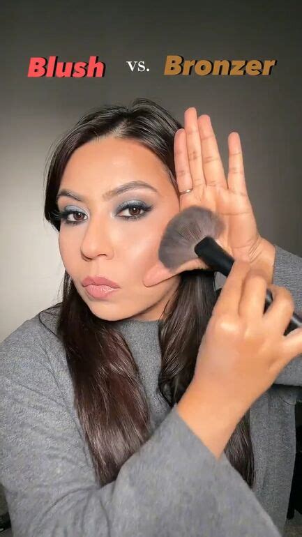 Quick And Easy Makeup Tutorial Blush Hack Vs Bronzer Hack Upstyle
