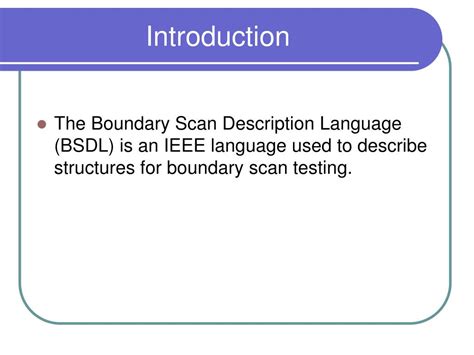 ppt bsdl validation powerpoint presentation free download id 3782308