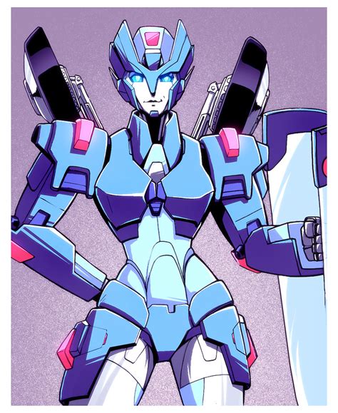 Chromia Transformers And 1 More Drawn By Joshburcham And Willmangin