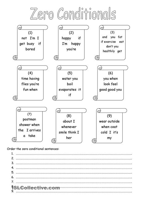 Conditional Clauses Speaking Activities For Babes Dadxx