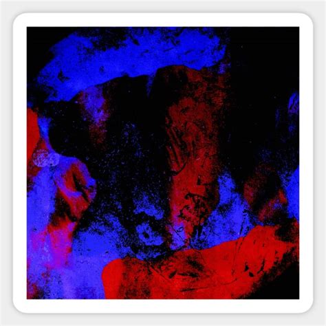 Do Not Look Back Red Blue And Black Abstract Dont Look Back