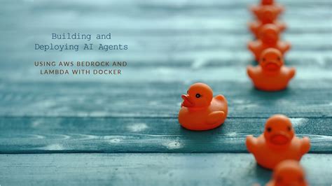 Building And Deploying Aws Bedrock Ai Agents Chat Service Using Lambda With Docker