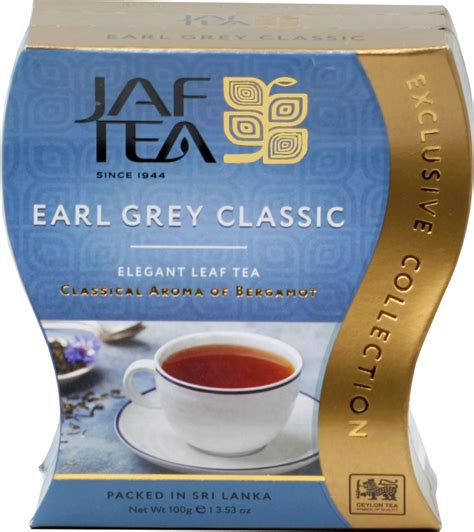 Jaf Tea Earl Grey 100 гр картпачка ЧайandКофе ОПТ
