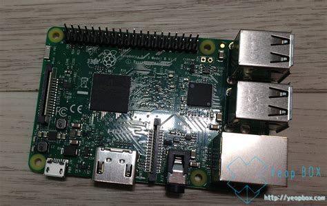 라즈베리파이 3 Raspberry Pi Model B 개봉기 Yeopbox