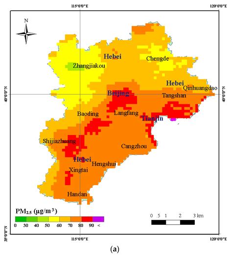 Atmosphere Free Full Text Spatio Temporal Pattern Estimation Of Pm2 5 In Beijing Tianjin