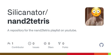 github silicanator nand2tetris a repository for the nand2tetris