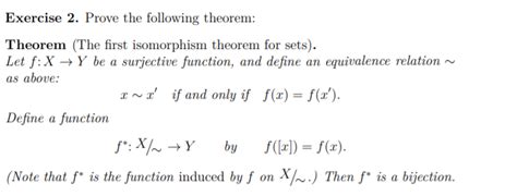 Solved Exercise 2 Prove The Following Theorem Theorem The Chegg Com