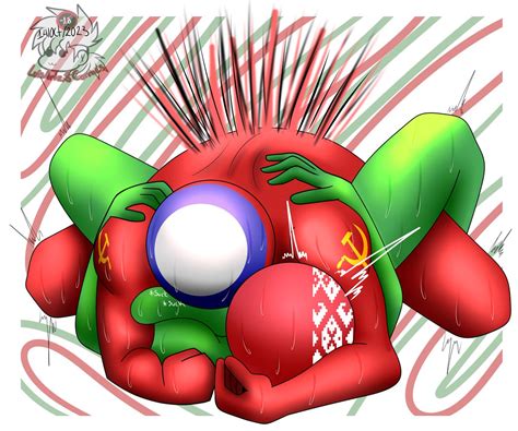 Rule 34 1boy 1girls Artist Name Belarus Countryhumans Breast