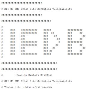 IEDB Discover Cross Site Scripting Vulnerabilities ICNA
