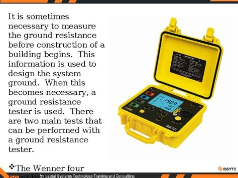 Electrical Grounding Systems And Gfci Protection Hands On Maintenance Training