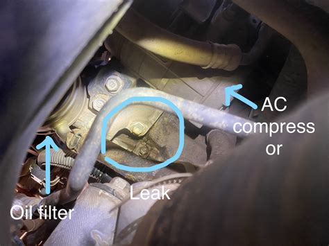 Potential Coolant Leak Near Oil Filter Oil Cooler Assembly Ih8mud