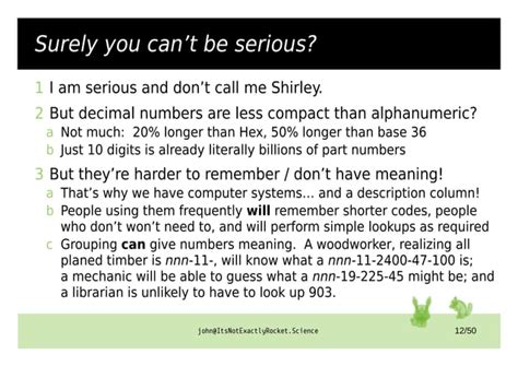Part Numbering And Id Codes General Considerations And Check Digits Pdf