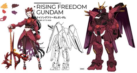 Rising Freedom Wip Saint Ism Gaming Gunpla Digital Art