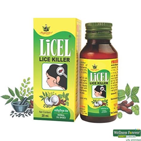 Buy Licel Lice Killer Oil 20ml Online At Best Prices Wellness Forever