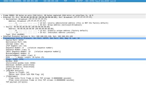 ether layer ignores when sending syn packet · issue 3472 · secdev