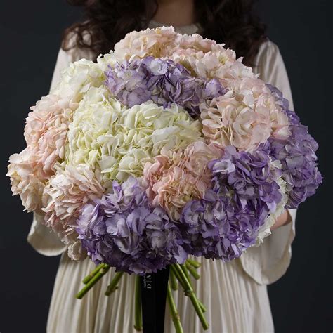 Buchet Hortensii Pastel Maison Dadoo Latelier