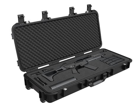 Rpnb Tactical Rifle Case All Weather Hard Gun Case With Wheels And