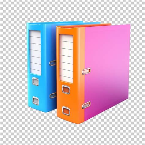 Держатель файлов и папка для хранения документов Png на белом фоне