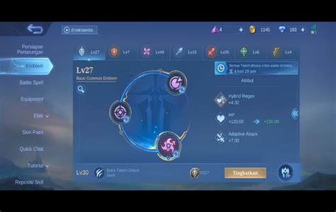 Cara Update Emblem Cepat Di Mobile Legends Ml Ini Tipsnya Esportsku