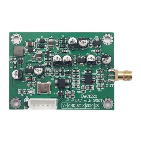 Dac1220 Digital To Analog Conversion Data Acquisition Module 5v 120ma