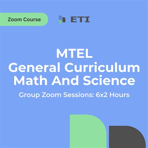 General Curriculum Math And Science 278 Eti