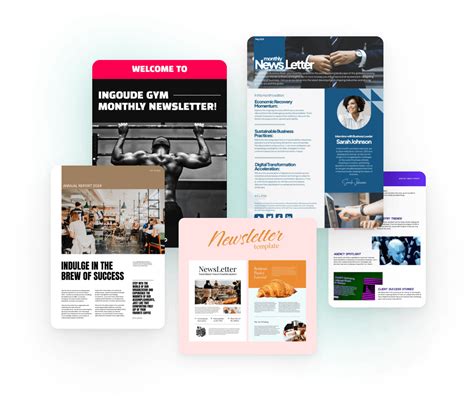 Free Newsletter Maker Create A Newsletter